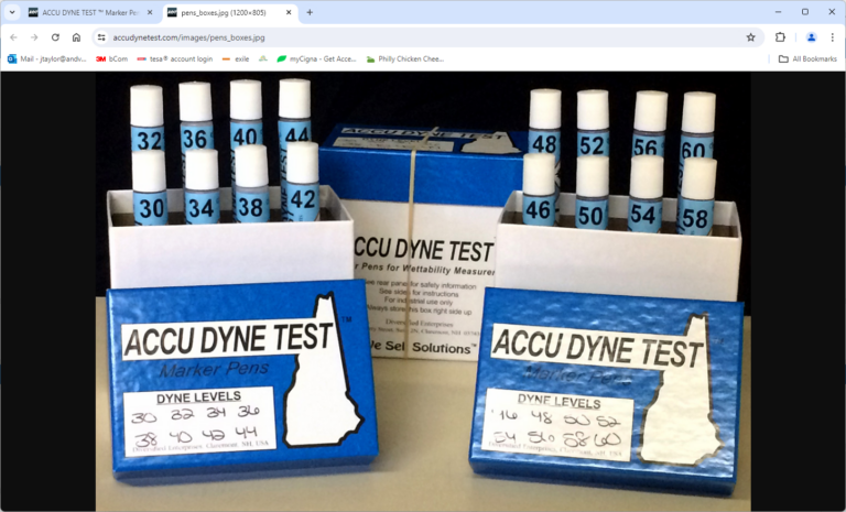 Dyne Test Pens